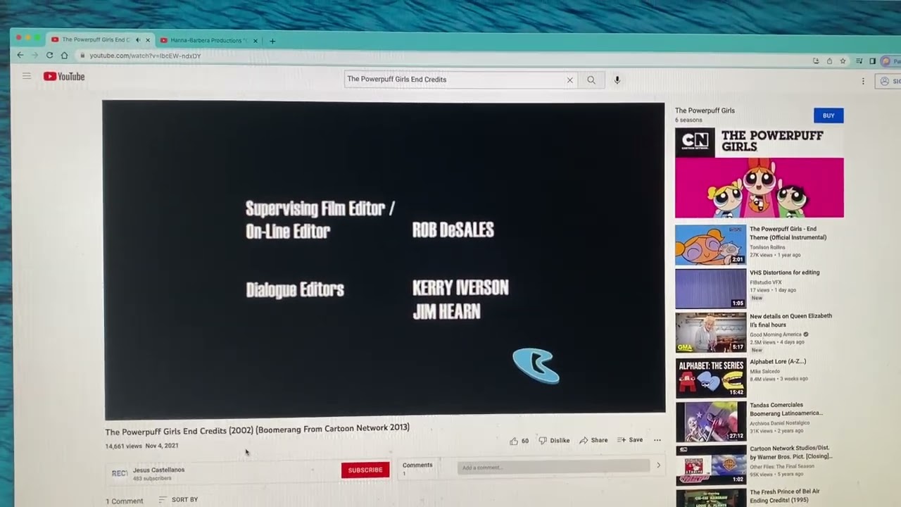 powerpuff girls end credits recreation - YouTube