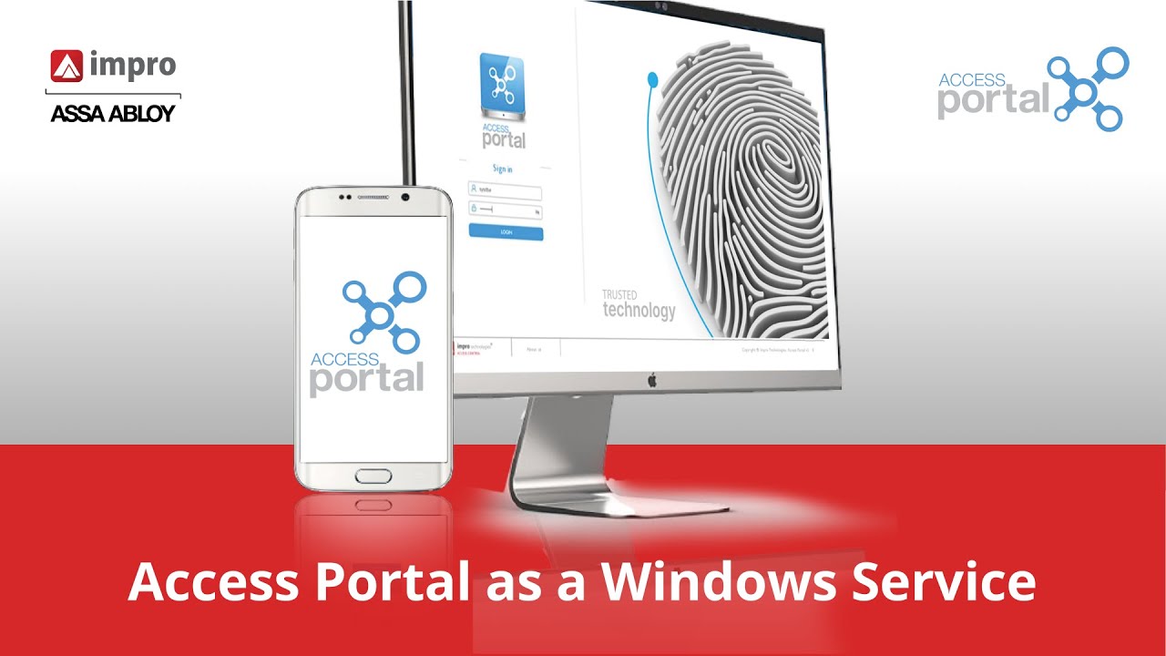 Access Portal as a Windows Service - Access Portal v5 - YouTube