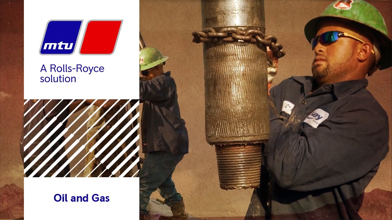 mtu Oil & Gas Engines: Big E Drilling - YouTube