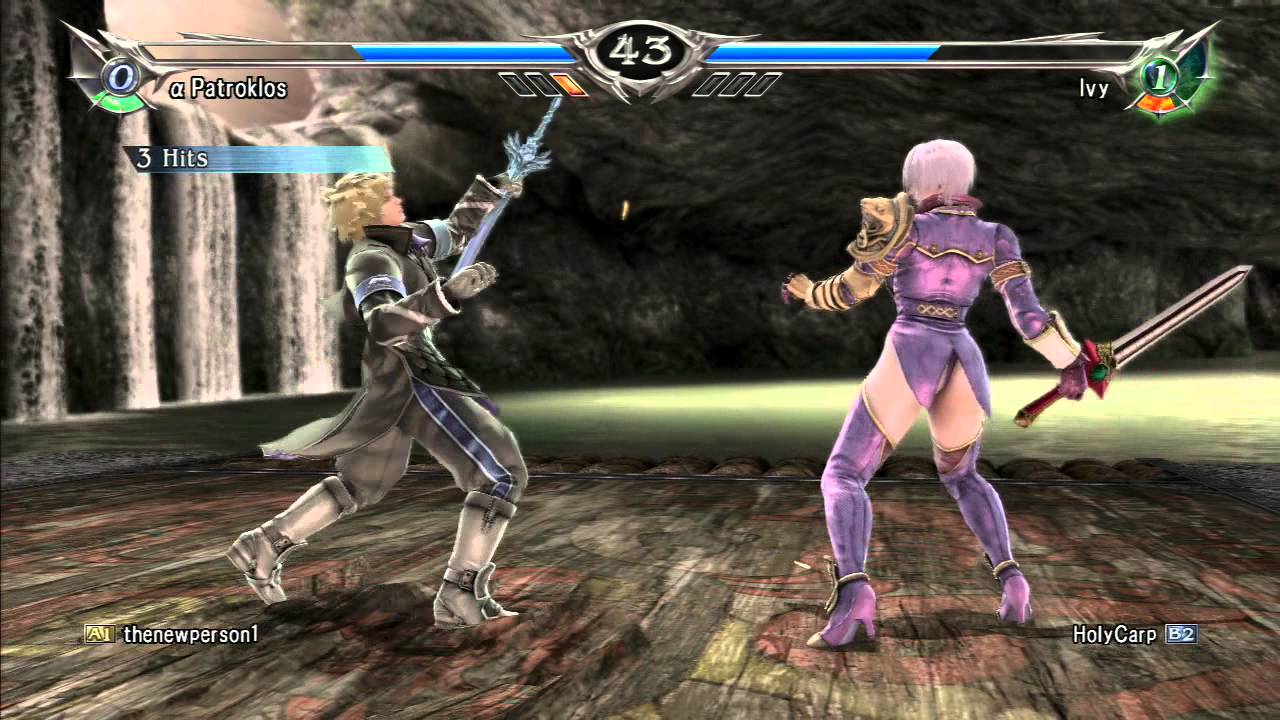 Alpha Patroklos vs Ivy (HolyCarp) [Soul Calibur V Player Match] - YouTube