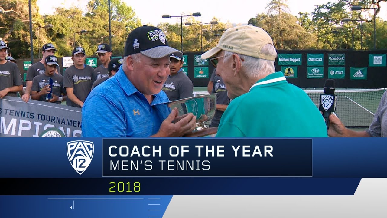 UCLA's Billy Martin collects Pac-12 Men's Tennis Coach of the Year ...