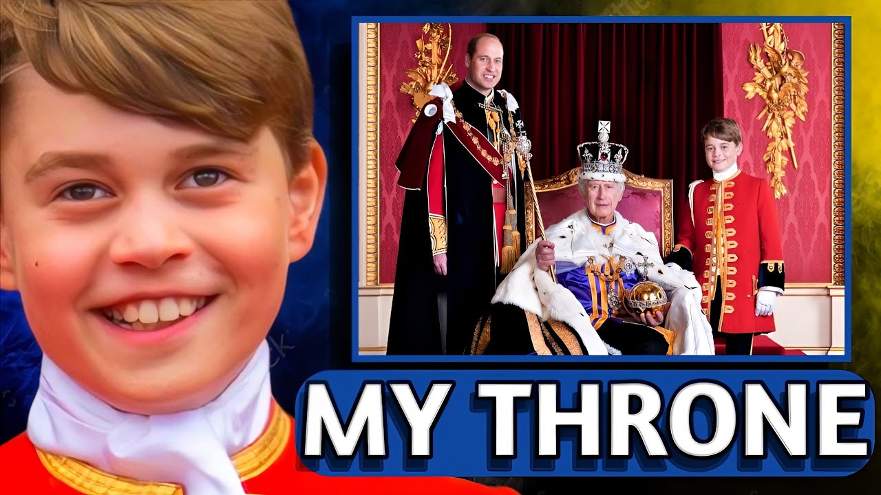"MY THRONE MY LEGACY" Prince George! The Future King Breaking 300 Years ...