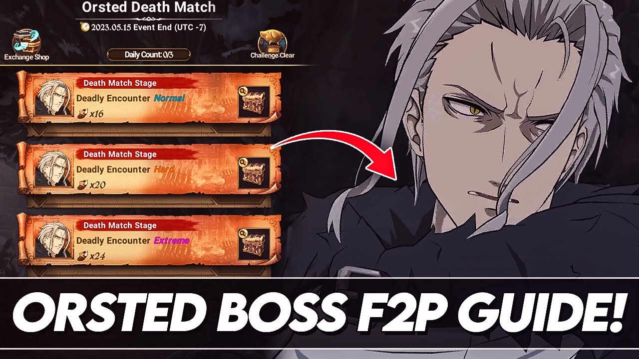 *GLOBAL PLAYERS* ORSTED DEATH MATCH F2P GUIDE!!! NO ERIS NEEDED!!! (7DS ...