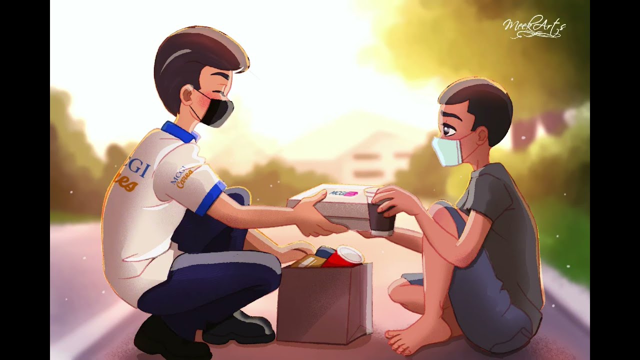 MCGI Cares inspired Artwork - YouTube