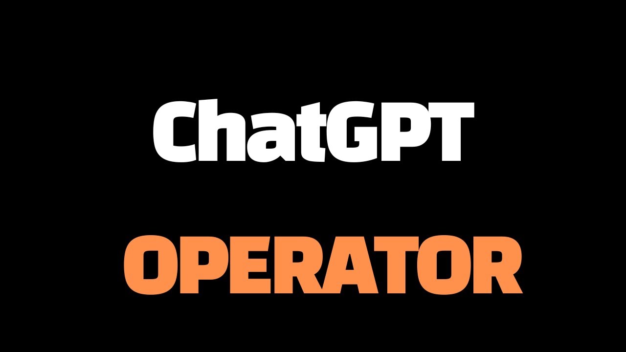 ChatGPT Operator 강의 - YouTube