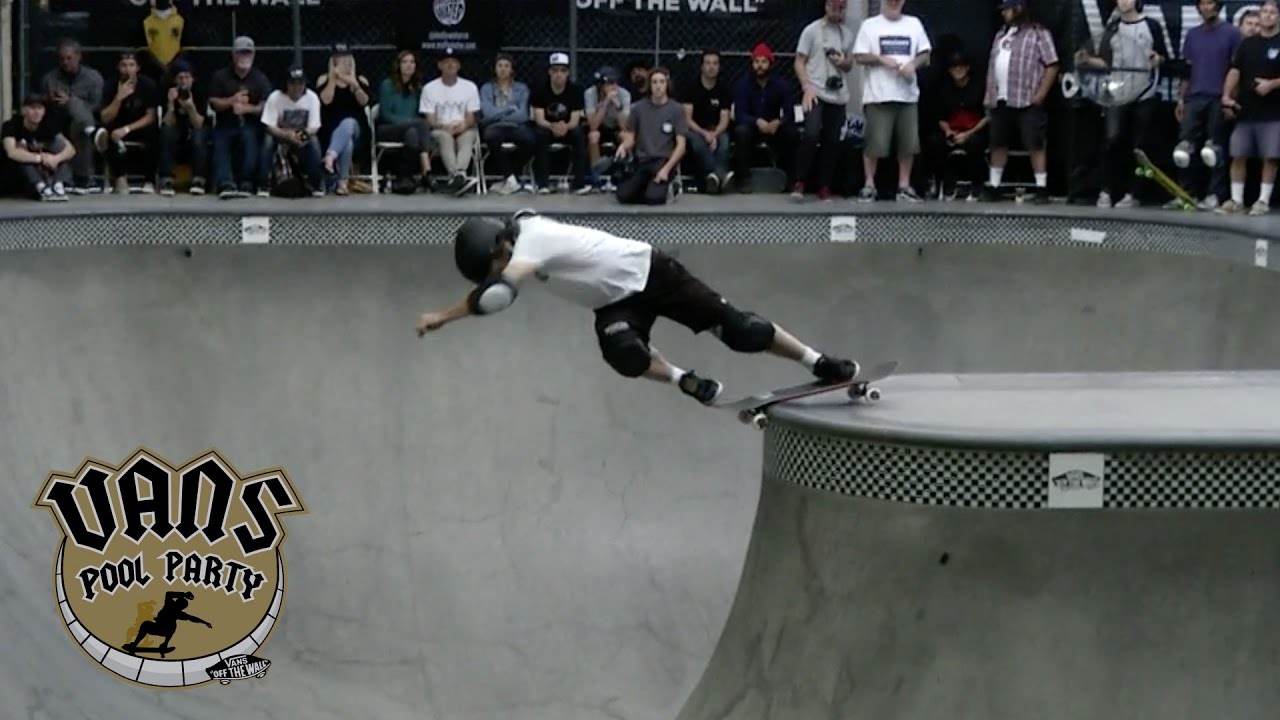 2017 Vans Pool Party: Tony Magnusson 3rd Place Run - Legends Division ...