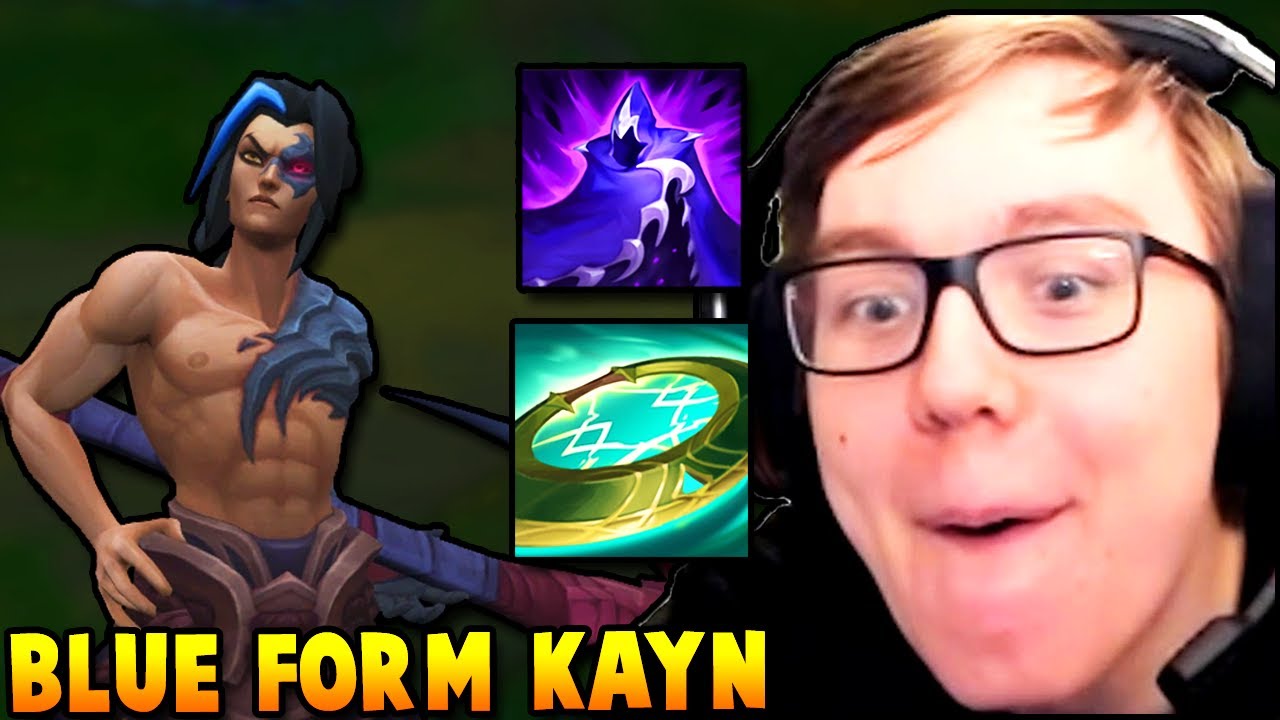 TheBausffs has a new form for Kayn.. (Blue Form Bausen Build) - YouTube