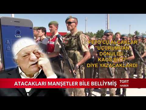 Fetöcülerin Atacağı Manşetler Belliymiş