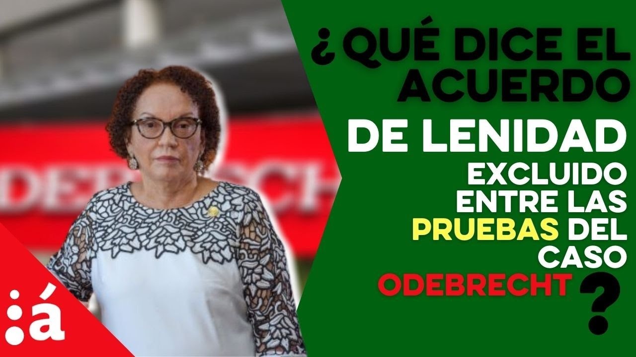 ¿Qué dice el acuerdo de lenidad excluido entre las pruebas del caso ...