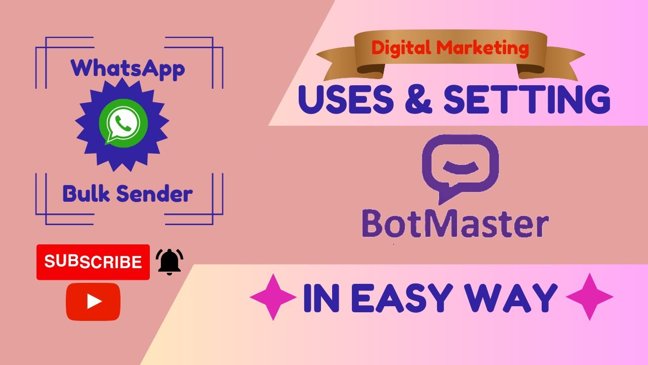 informative video about botmaster | bootmaster and its setting | bulk ...