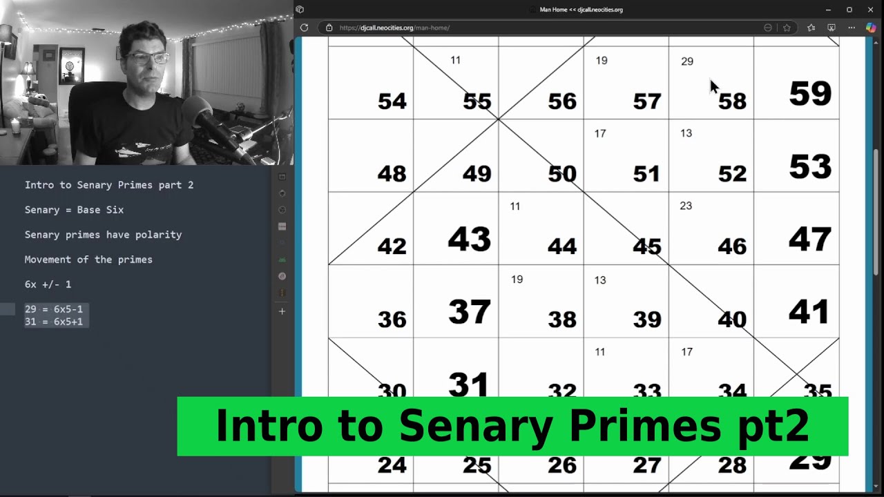 Intro to Senary Primes pt2 - YouTube