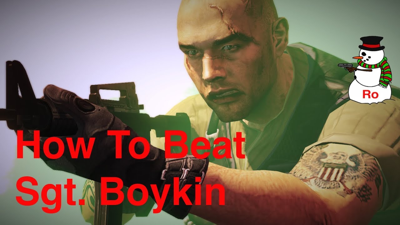 How To Beat and Defeat Sgt. Boykin | Dead Rising 2 - YouTube