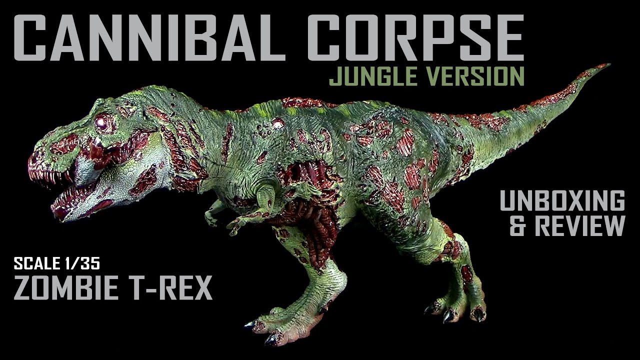 Rebor ™ Cannibal Corpse - Zombie T-Rex / Tyrannosaurus Rex - Jungle ...