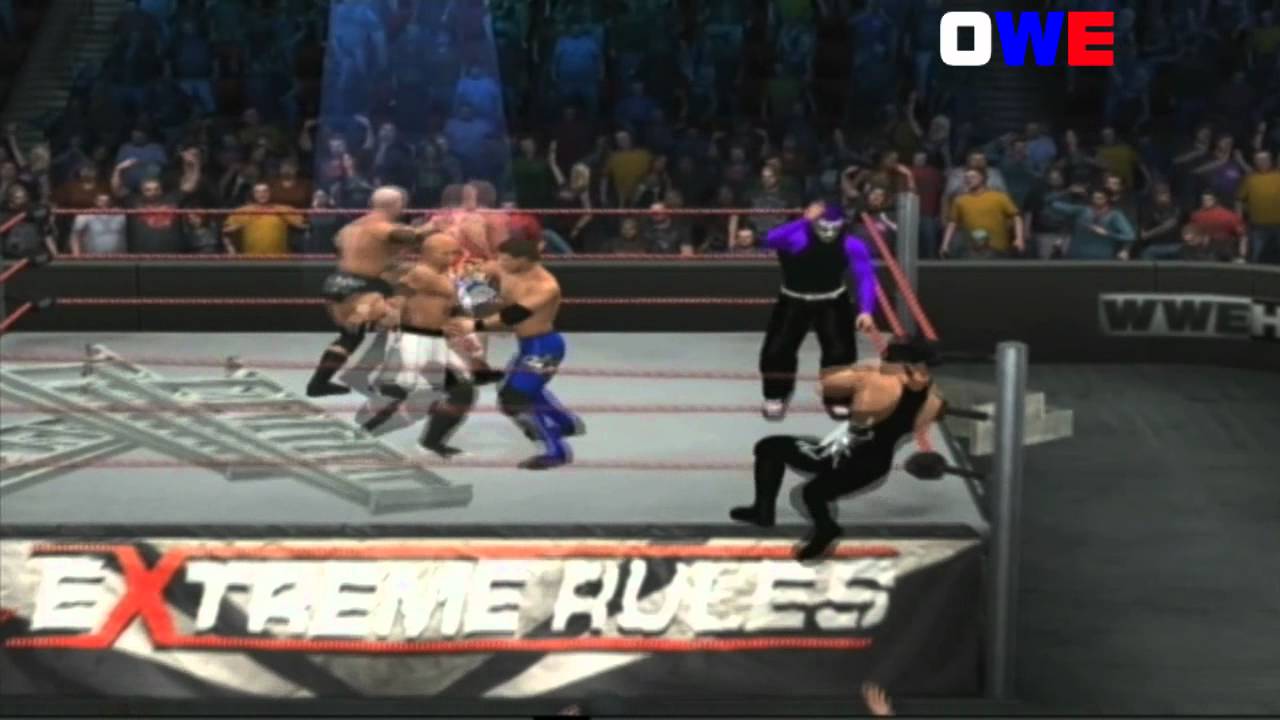 WWE SvR 2011 Ladder Match + Steel Cage Match - YouTube