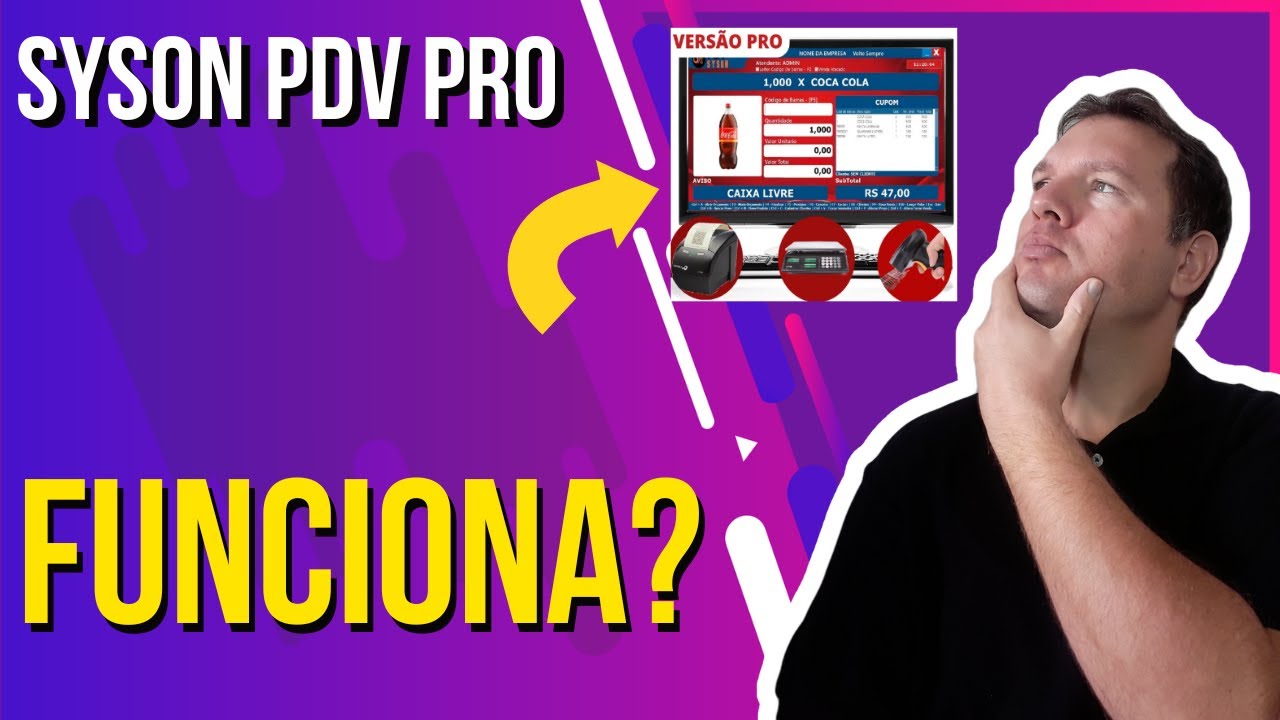 SysOn Pdv pro - Sistema de Vendas e Estoques FUNCIONA? É BOM? VALE A PENA? - YouTube
