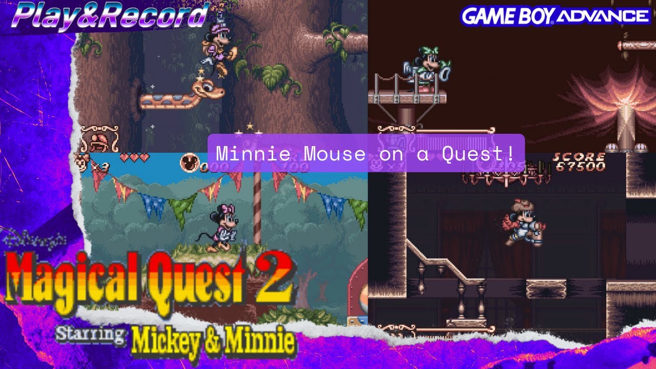 The Magical Quest 2 (Game Boy Advance) Playthrough Non Commentary - YouTube