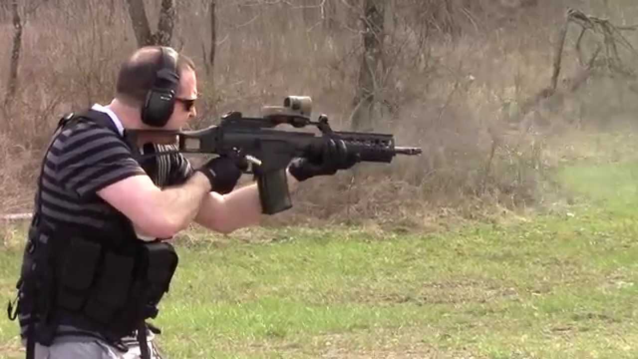 Shooting Heckler & Koch G36 - YouTube