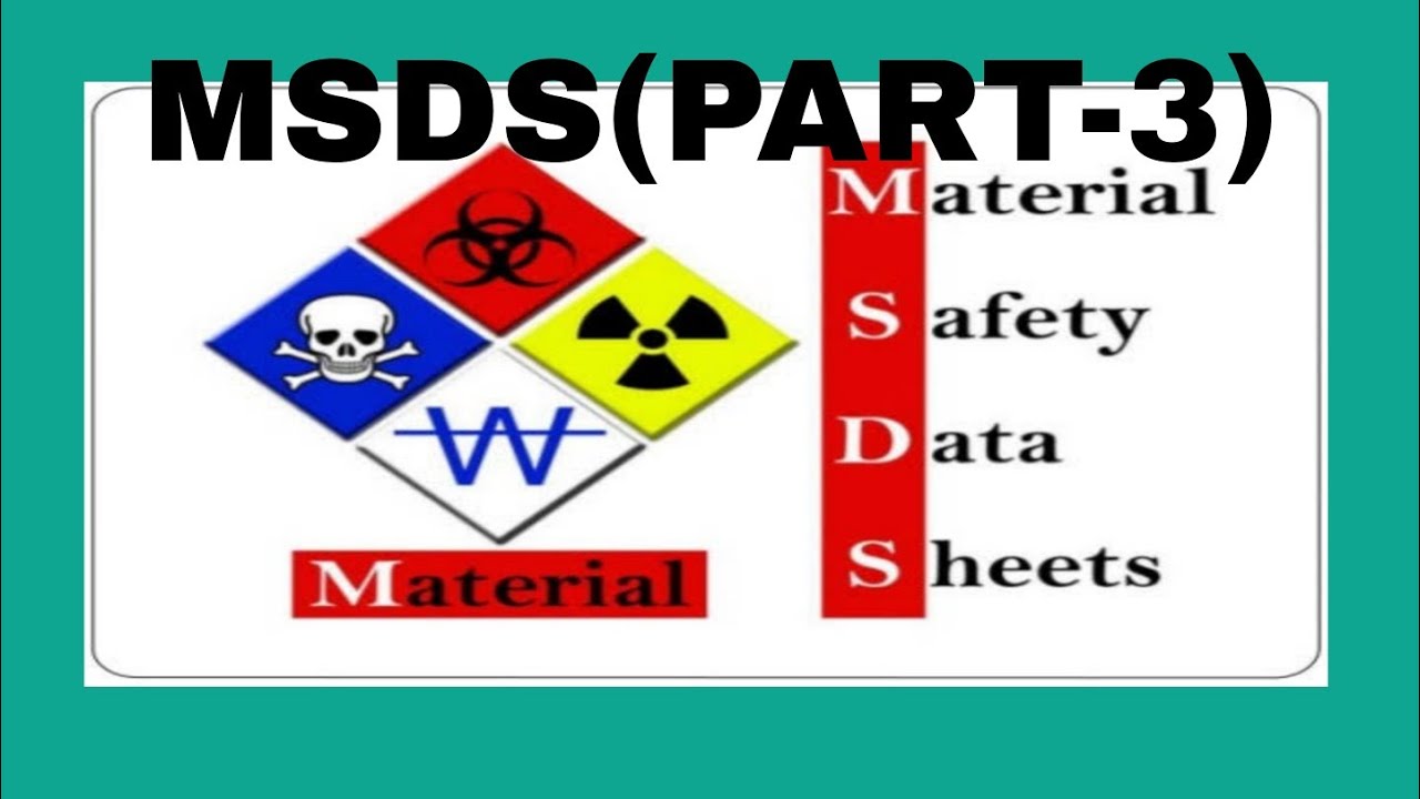 MSDS(part-3)/terms in MSDS/Tremcard/chemical stability/flash point/TDG ...