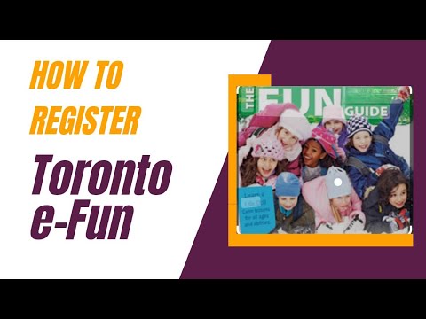 Toronto efun Program Registration Step by Step process|Free ...
