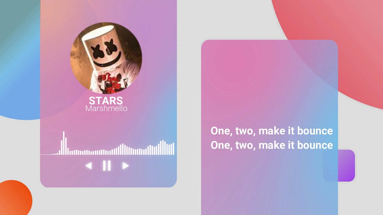 Marshmello - Stars (lyrics) | MelloBeatz - YouTube