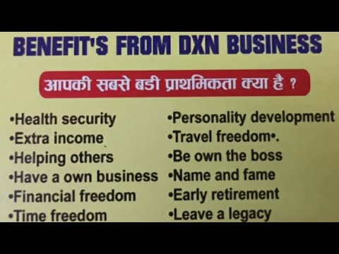 Dxn business benefits - YouTube