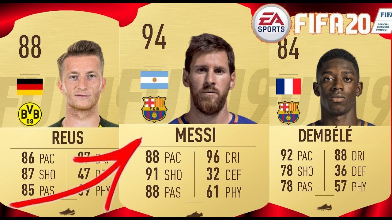 FIFA 20 | LOS MAYORES CAMBIOS DE POSICIÓN EN FIFA 20 | FT.MESSI,REUS ...