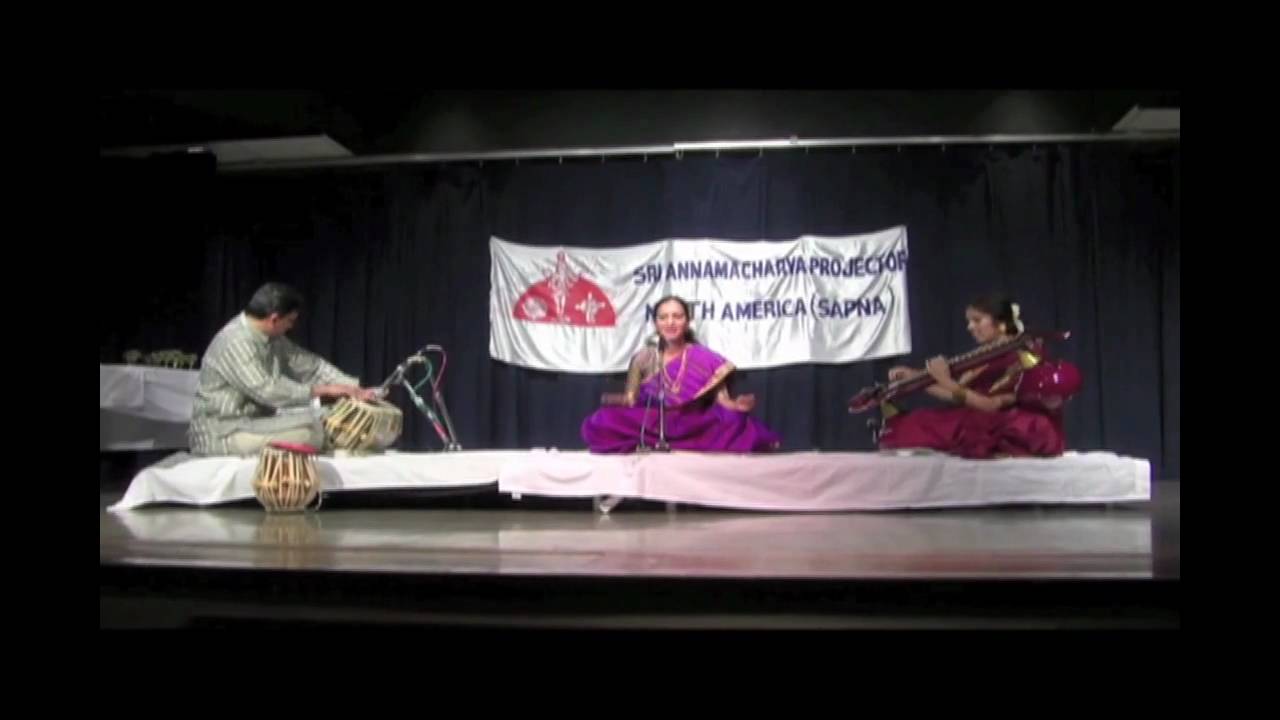 Dr. Nag Rao Presents Padmaja Sonti in Concert at SAPNA Event - YouTube
