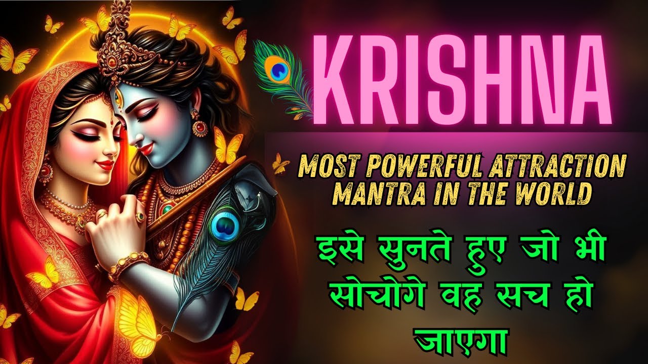 6 minutes to attract anything you desire - repeat the Krishna ...