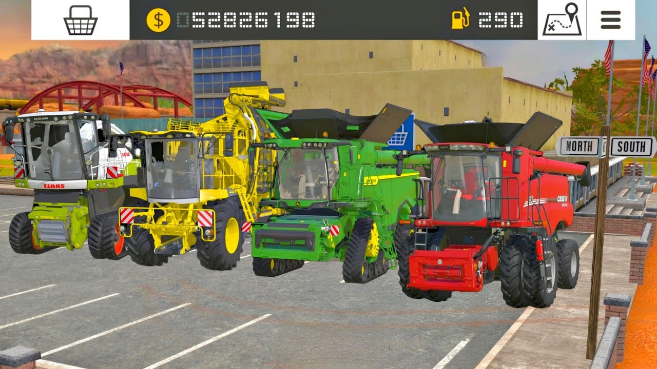 Fs 18 How To Harvest All Types Of Crops - Fs18 Gameplay! Farming ...