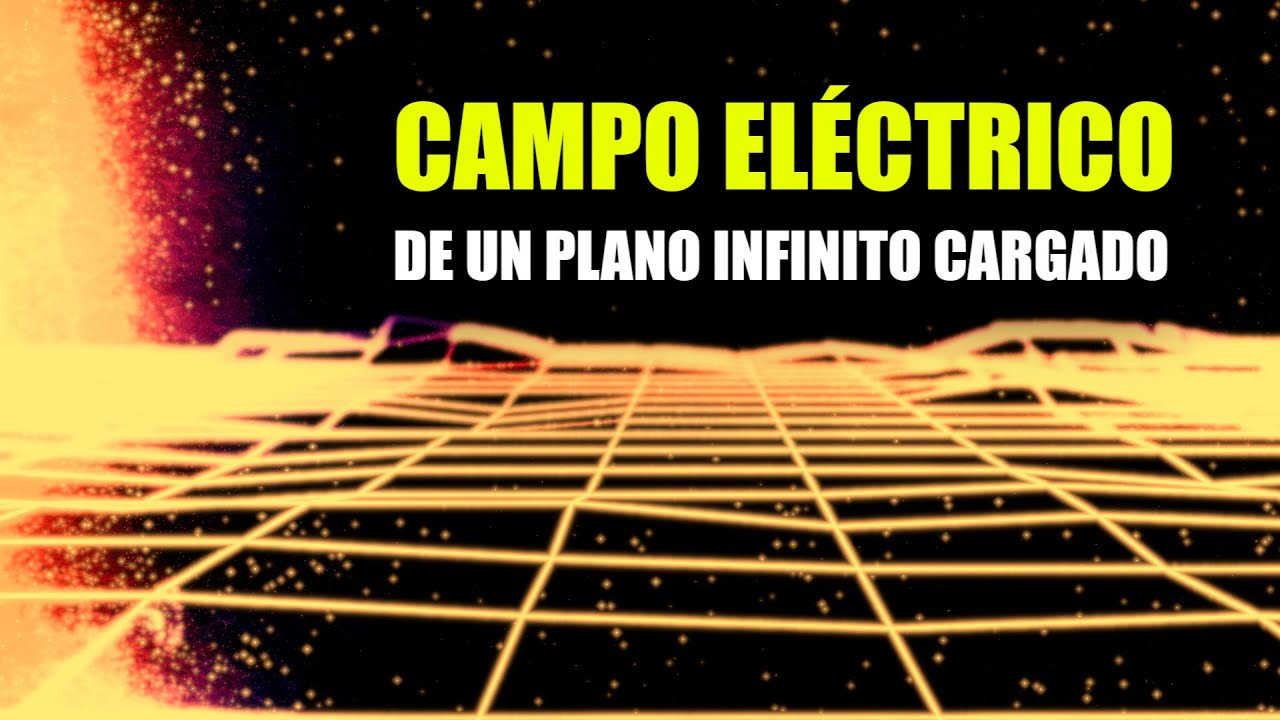 Cómo calcular el Campo Eléctrico de un Plano Infinito - YouTube