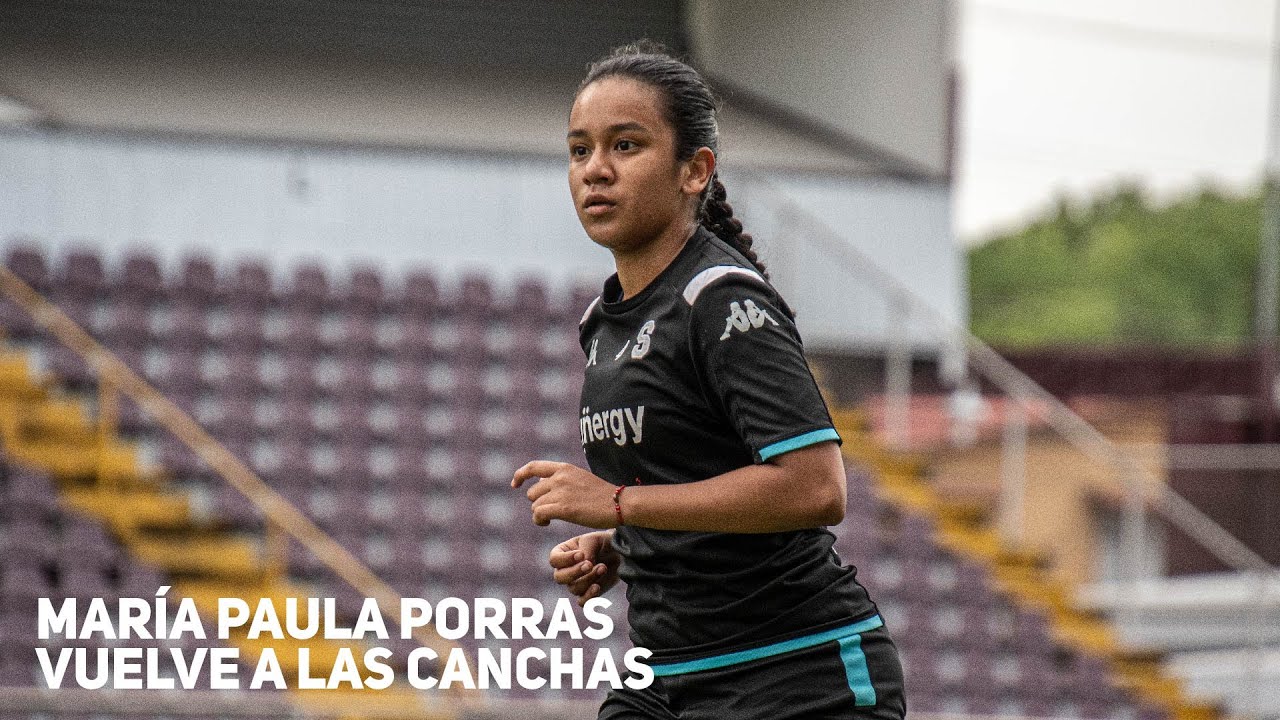 ¡Entrenando por completo! María Paula Porras vuelve a las canchas - YouTube