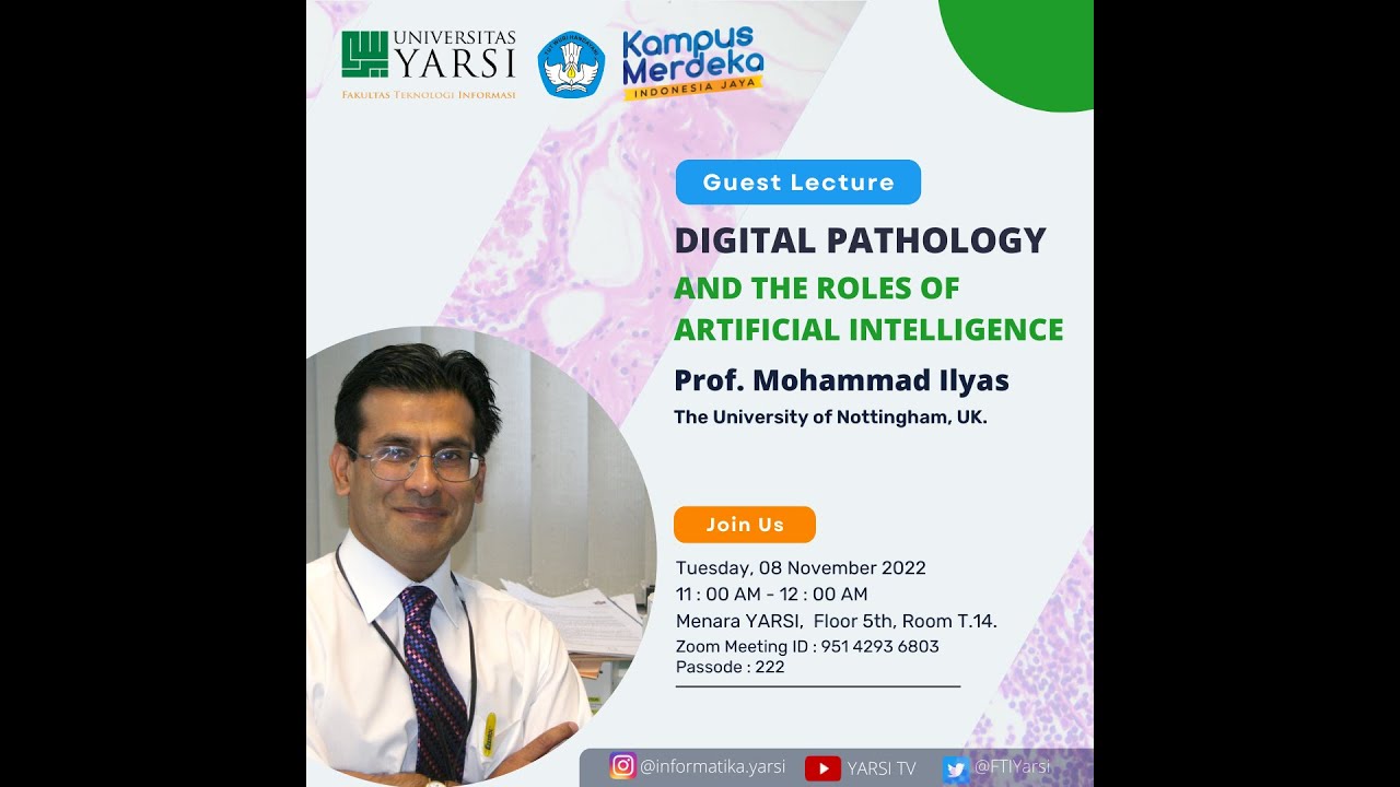 Guest Lecture Digital Pathology and The Role of Artificial Intelligence ...