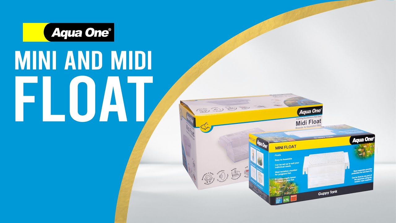 Aqua One Midi & Mini Float Breeder & Separation Boxes - YouTube