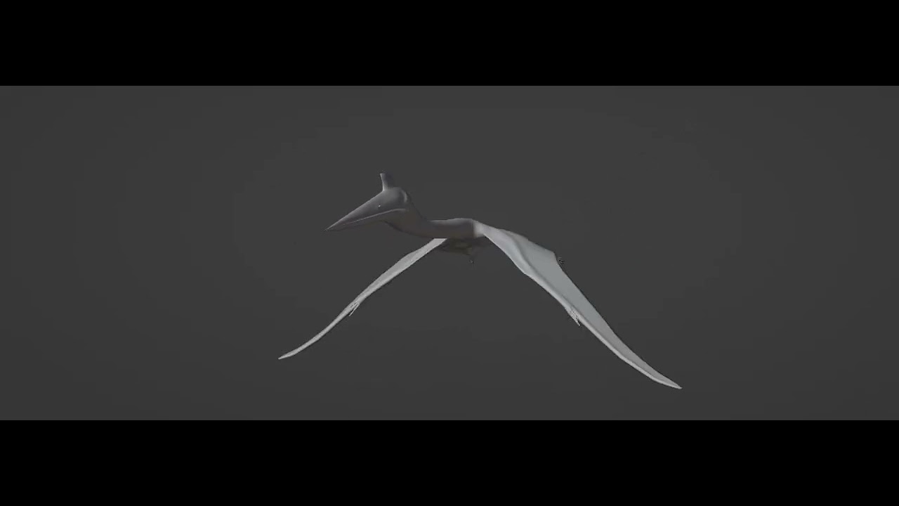 prior extinction quetz flying animation - YouTube