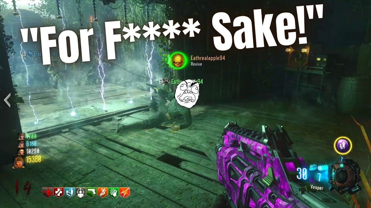 PoV: You Need A Bodyguard In Black ops 3 Zombies - YouTube