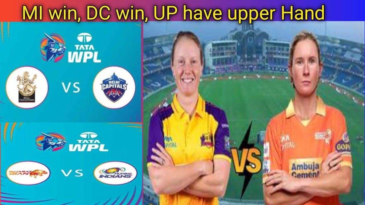 WPL Opening ceremony, MI win Inaugural Match,MI vs GG, DC Beat RCB By ...