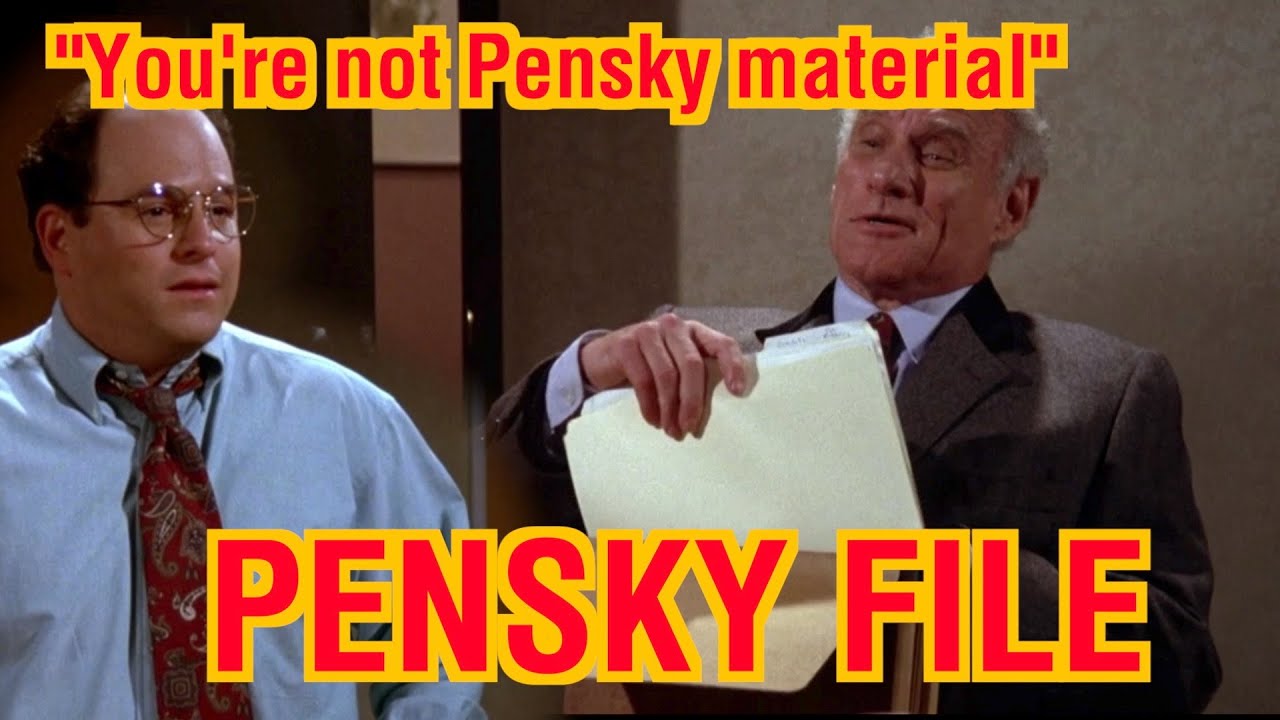 The Pensky File - Seinfeld Short Episode - YouTube