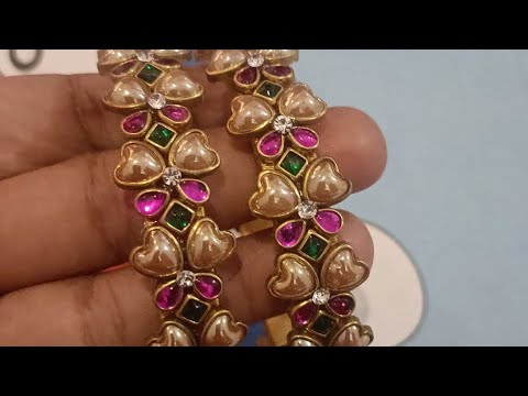 Unique butterfly shape/Bow shape Silk thread bangles making video ...