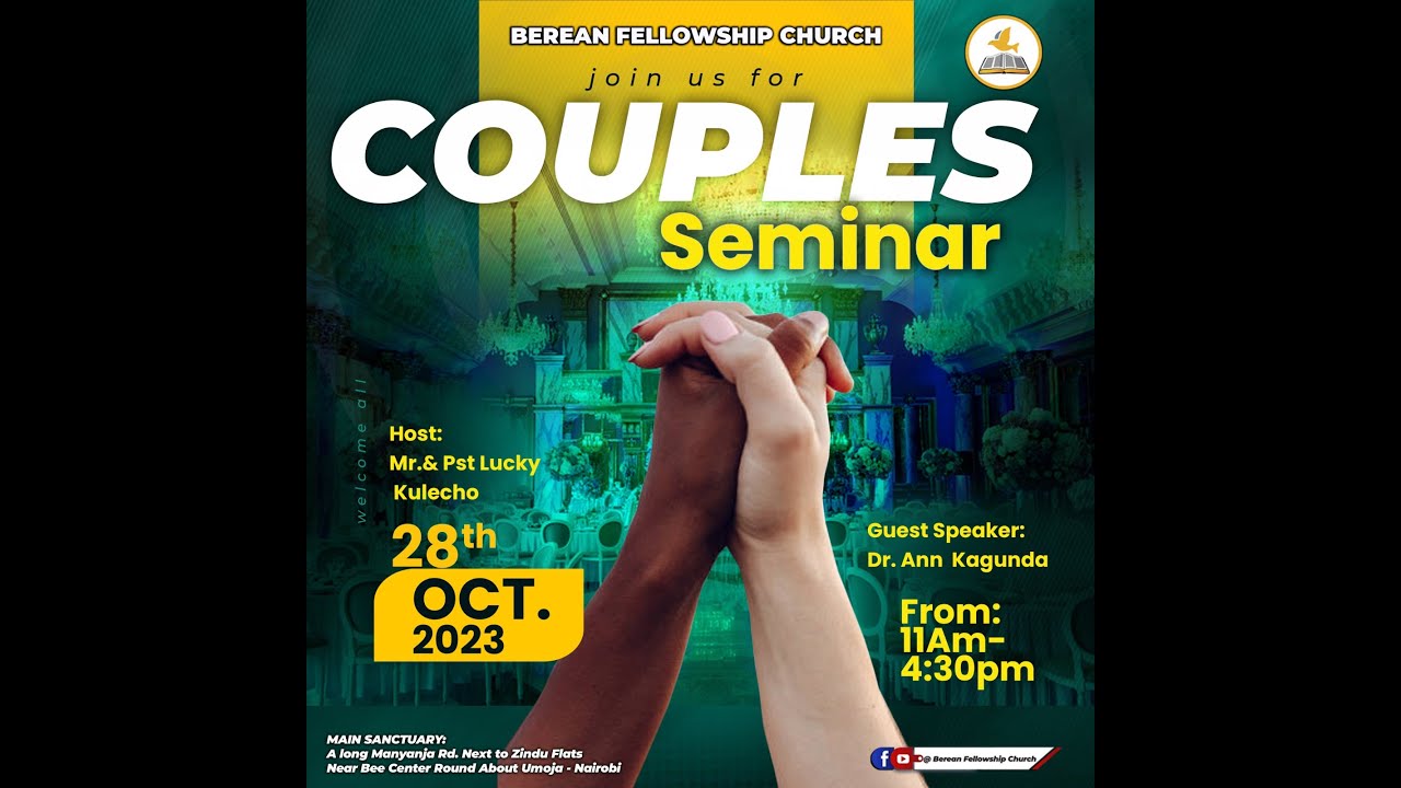 COUPLES SEMINAR 2023 SESSION 1 - YouTube