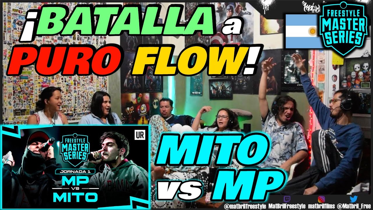 🔴COLOMBIANOS REACCIONAN a MP vs MITO - ¡BATALLA a PURO FLOW! [FMS ...