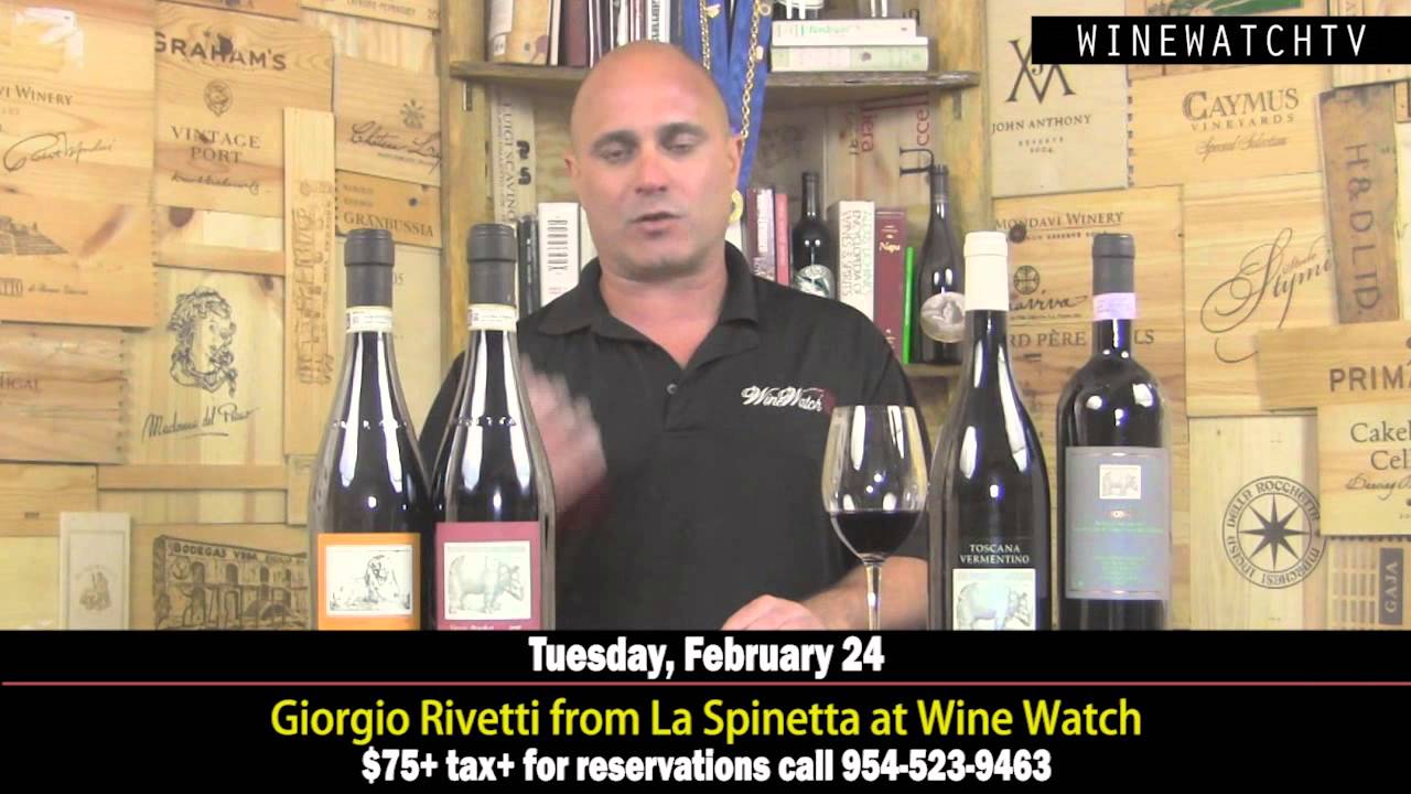 Event! Giorgio Rivetti from La Spinetta at Wine Watch - YouTube