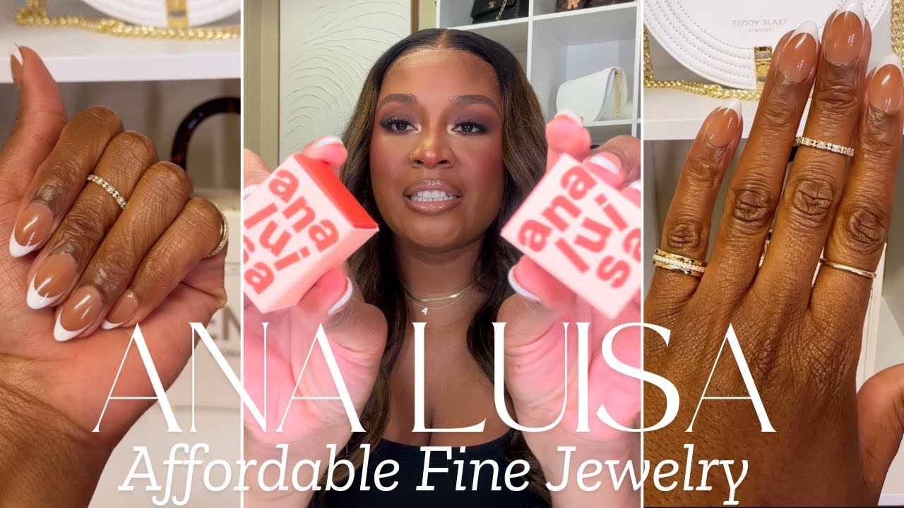 Beautiful and Affordable Fine Jewelry Haul ft. Ana Luisa | Trendy ...