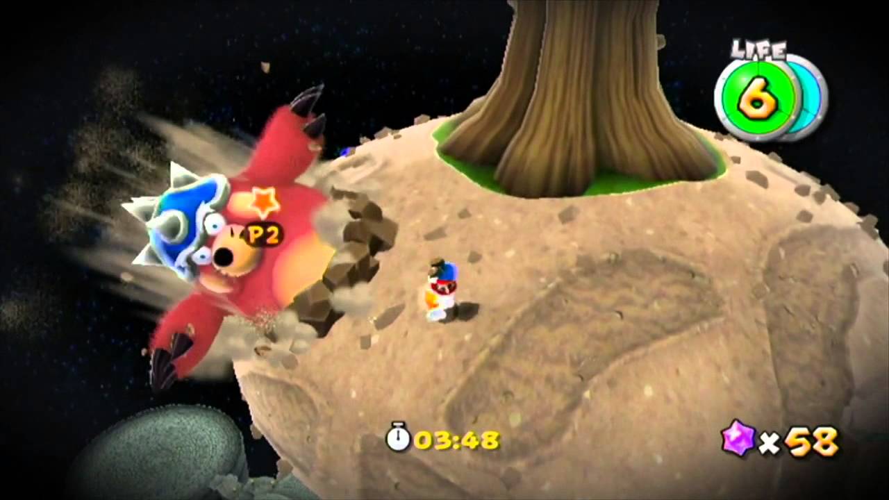 Super Mario Galaxy 2 - World S - Boss Blitz Galaxy - YouTube