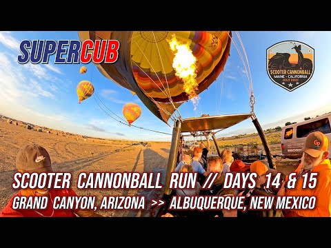 Scooter Cannonball Run // Days 14 & 15: Grand Canyon to Albuquerque ...