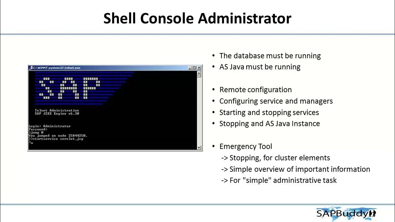 SAP BASIS COURSE: Lec 14. Using JAVA Tools. - YouTube
