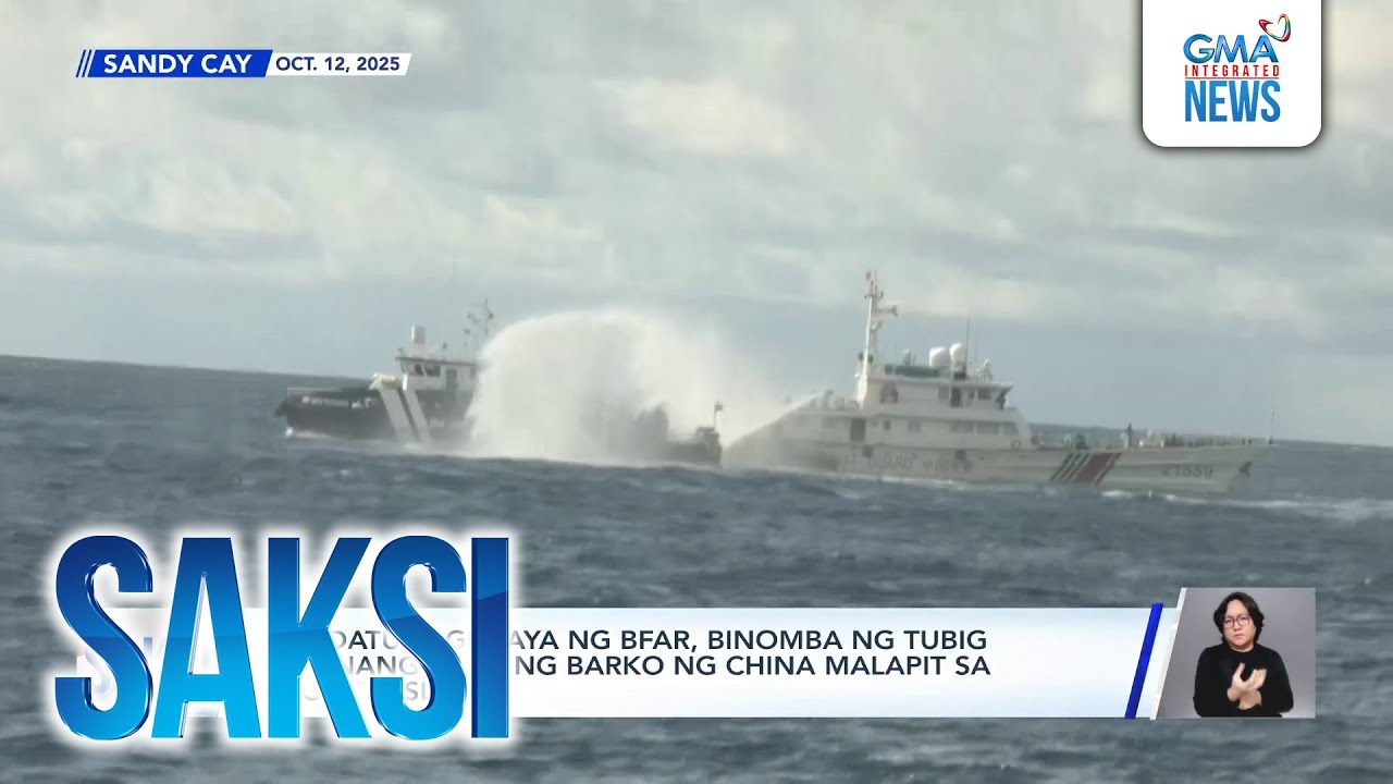 BRP Datu Pagbuaya ng BFAR, binomba ng tubig at binangga pa ng barko ng ...
