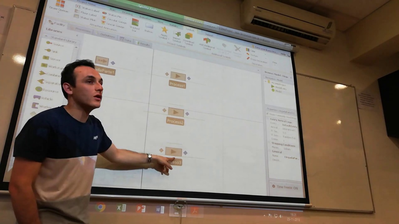 Simulación con Simio - Clase 3 | Secuencias, Work Schedules y Cambios de Estado - YouTube