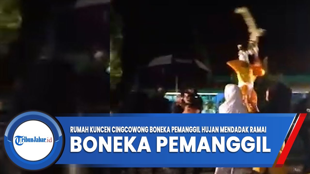 Rumah Kuncen Cingcowong Boneka Pemanggil Hujan di Kuningan Mendadak ...
