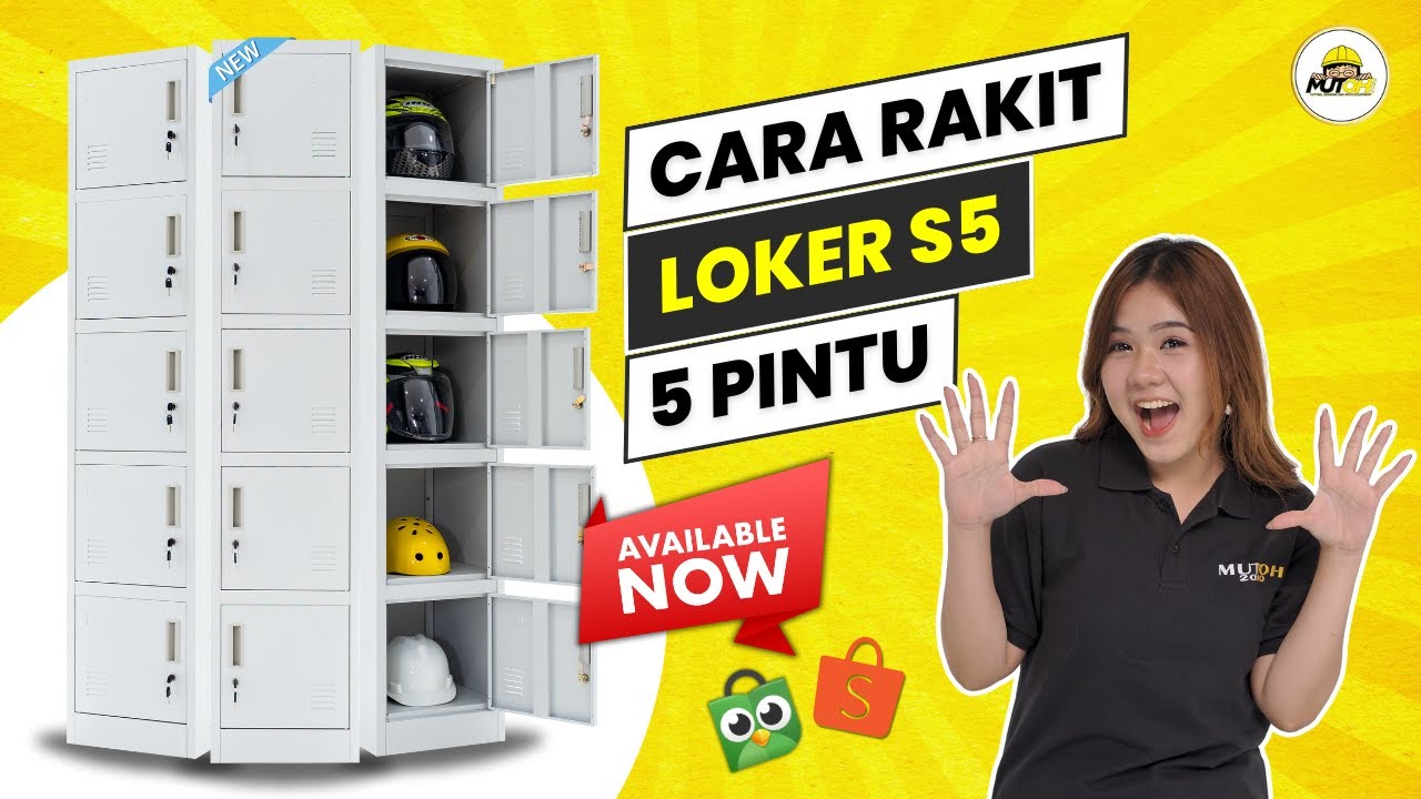 Perakitan Loker 5 Pintu S5 | Mutoh 2000 - YouTube