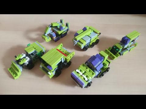 Lego Transformers G1: Devastator - YouTube